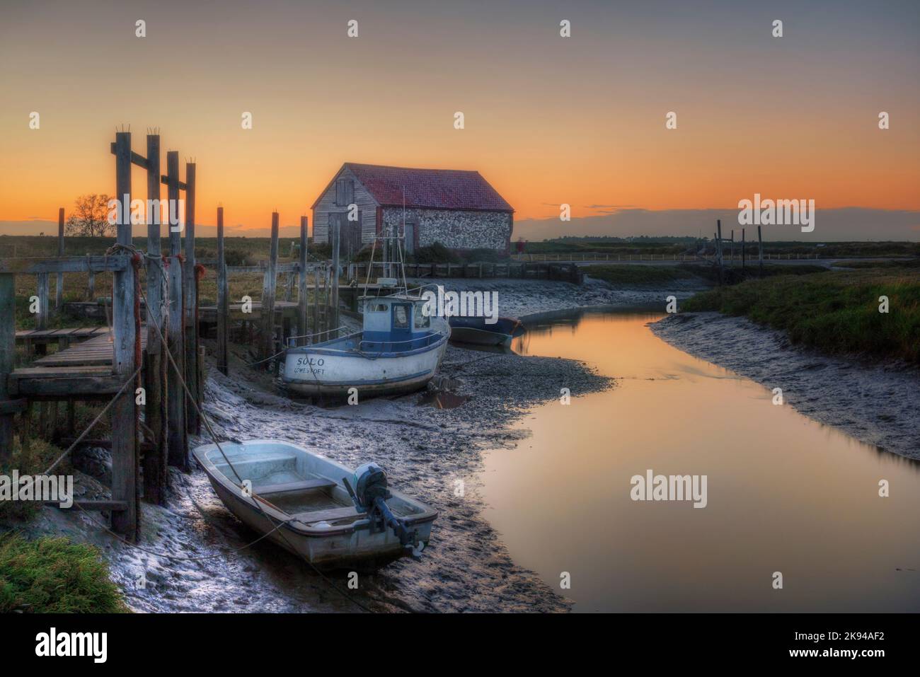 Old english harbour hi-res stock photography and images - Alamy