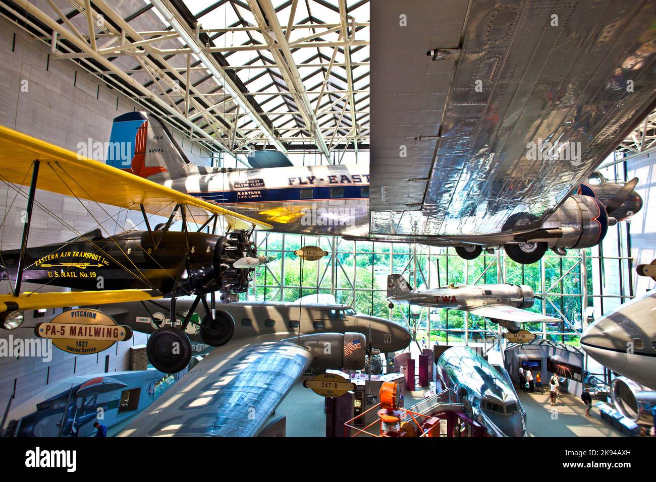 WASH DC - July 10: National Air and Space museum in Washington was ...