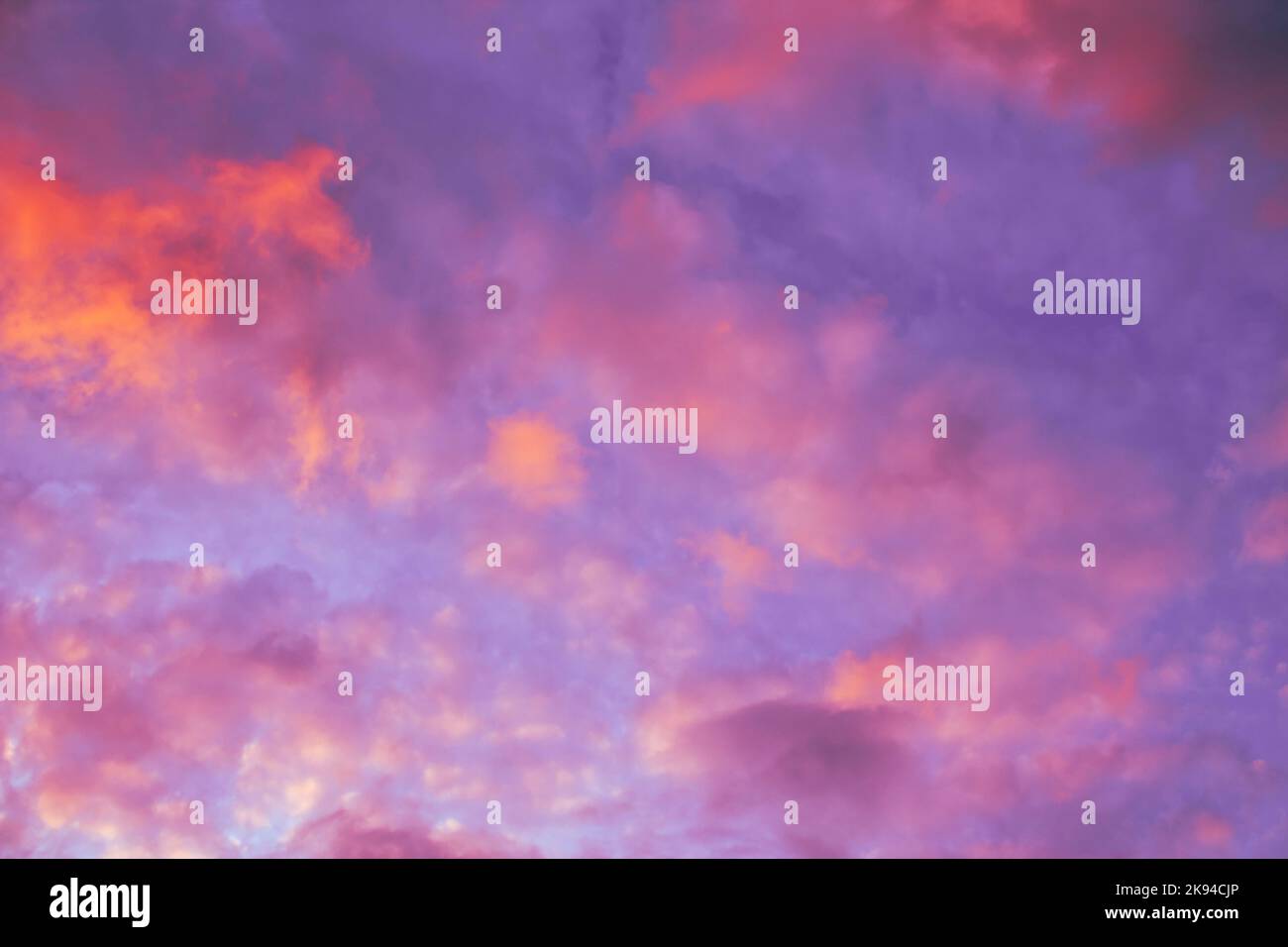 sunset sky with pink clouds. High quality photo Stock Photo - Alamy