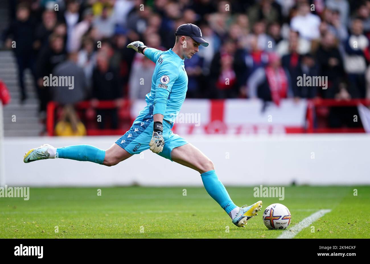 Nottingham Forest goalkeeper Dean Henderson during the Premier League ...