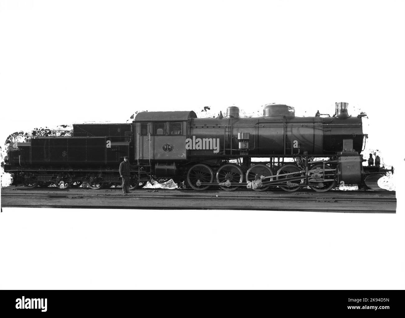 The State Railways, SJ R 974. The picture is probably taken at the ...