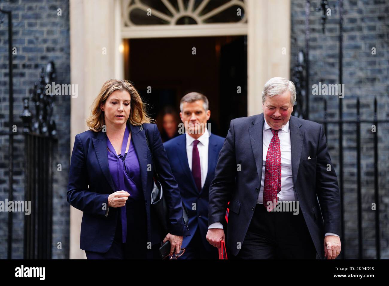 (left to right) Leader of the Commons Penny Mordaunt, Transport ...