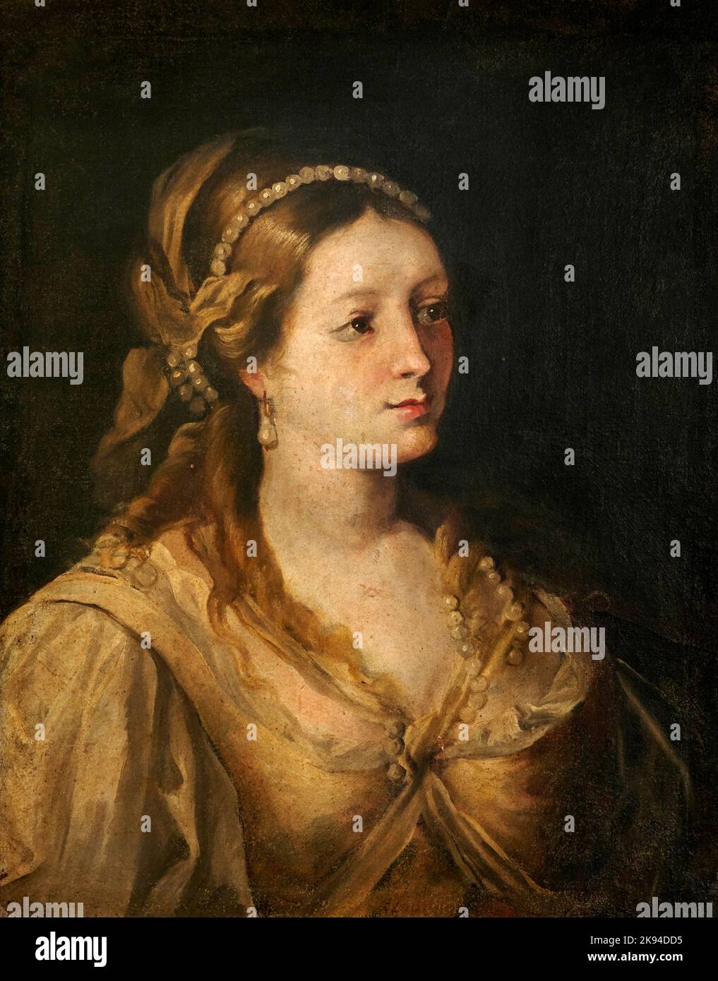 S. Margherita do Antiochia - olio su tela - pittore lombardo dei primi ...