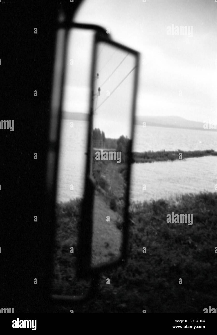 The north arrow. Central Station - Narvik Stock Photo - Alamy