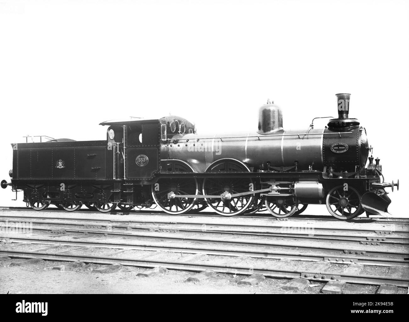 State Railways, SJ CC 553. Delivery Photo. The locomotive was ...
