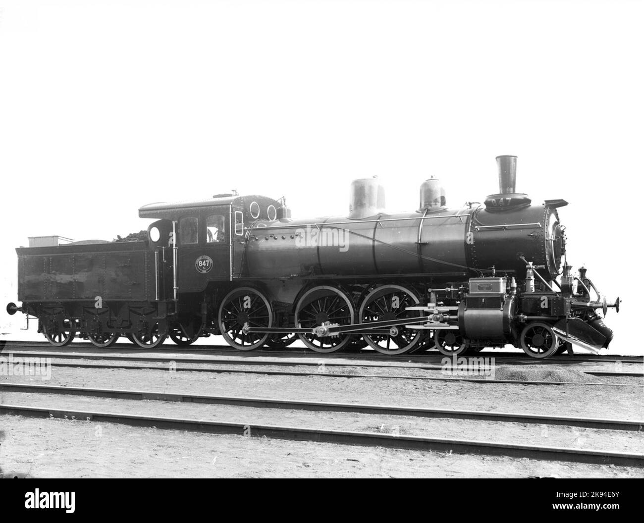 State Railways, SJ TB 847. Delivery Photo. The locomotive was ...