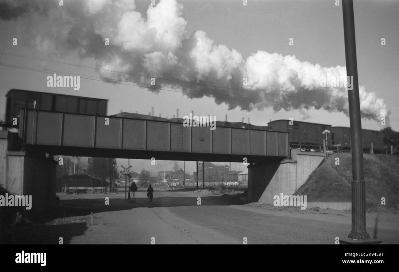 Gamlestaden BJ Viaduct Stock Photo - Alamy