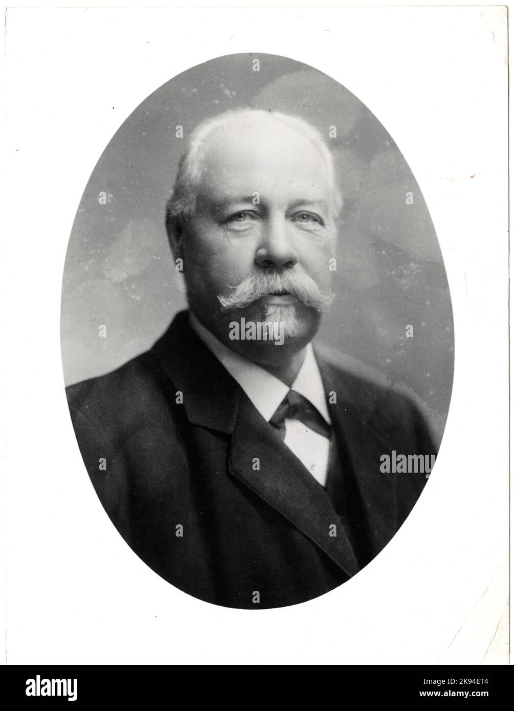 Station inspector Nils Reinhold Georg Siegbahn Stock Photo - Alamy