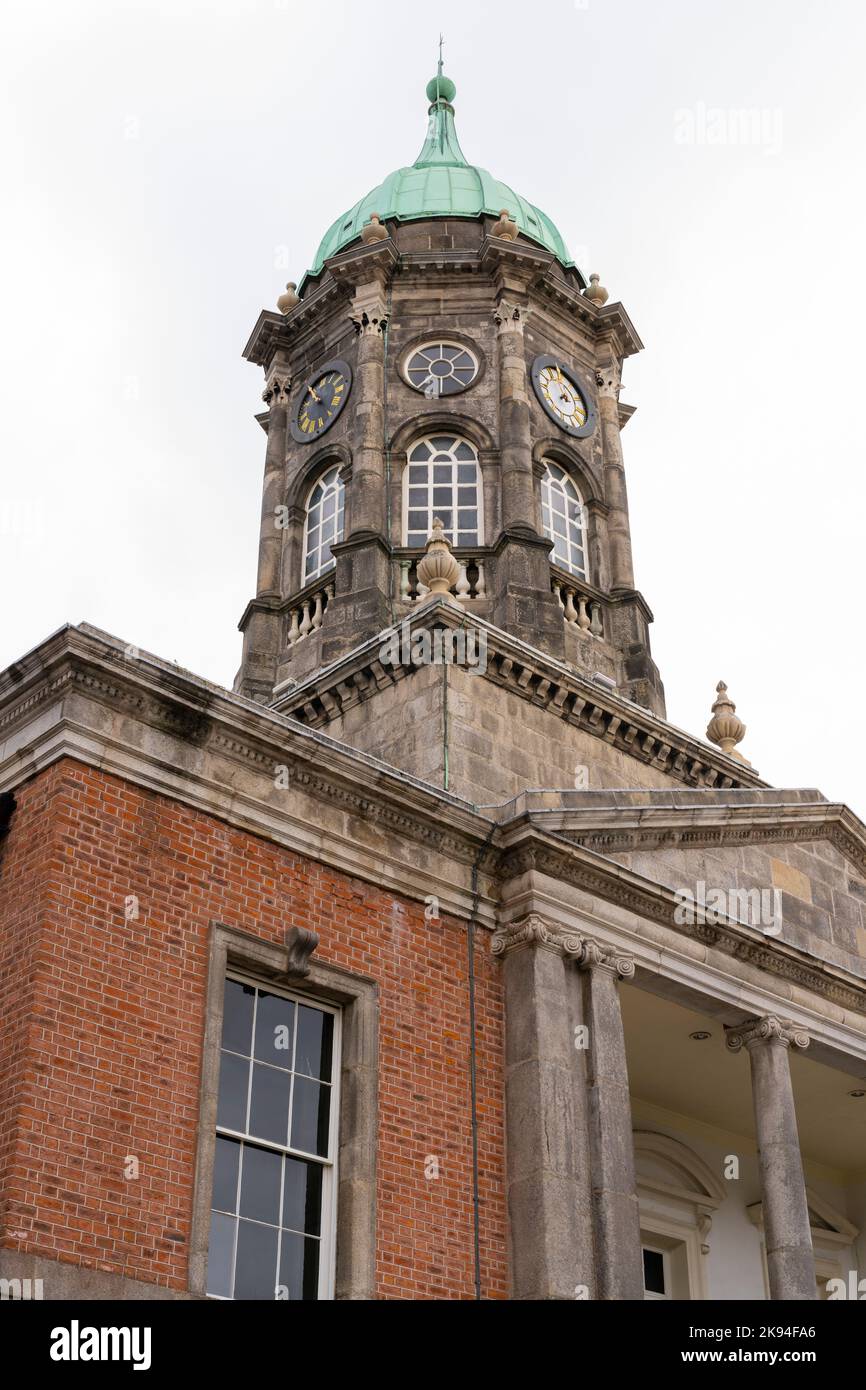 Ireland Eire Dublin Dame Street Dublin Castle Bedford Tower Hill built ...