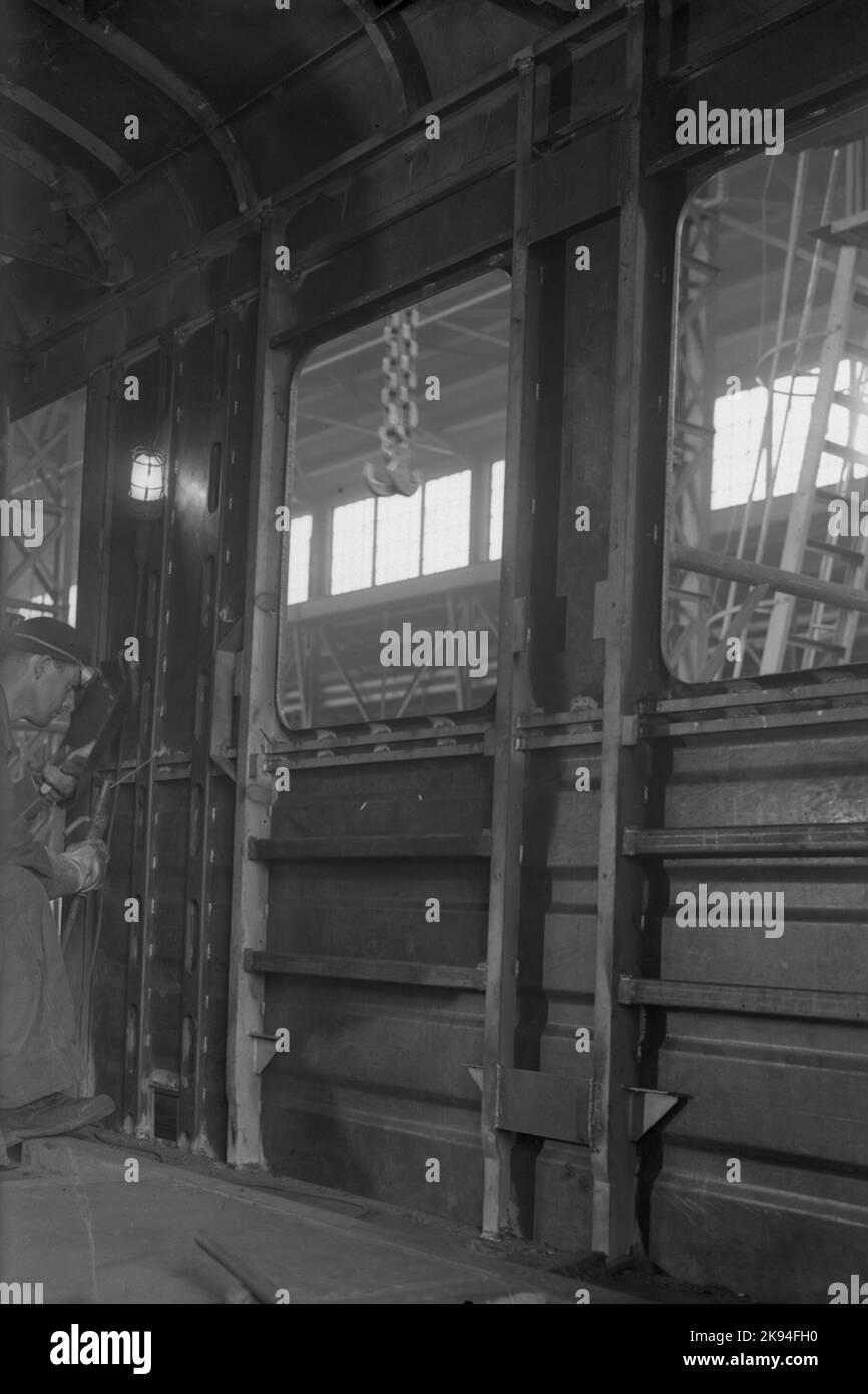 Repair trolley Black and White Stock Photos & Images - Alamy