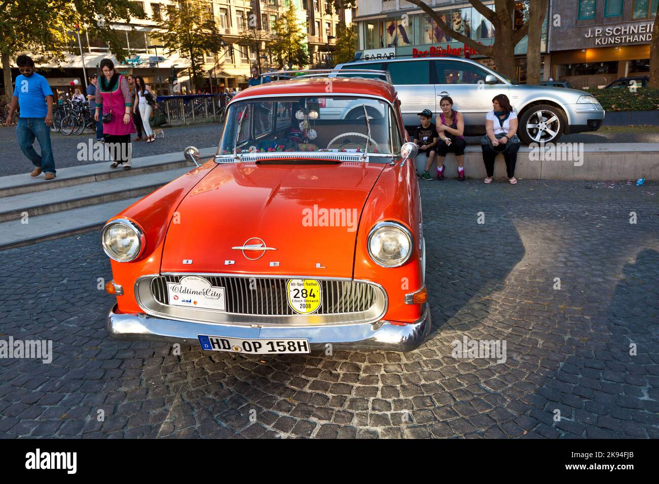 Frankfurt, Germany - October 2,2011: Oldtimer Meeting in Frankfurt ...
