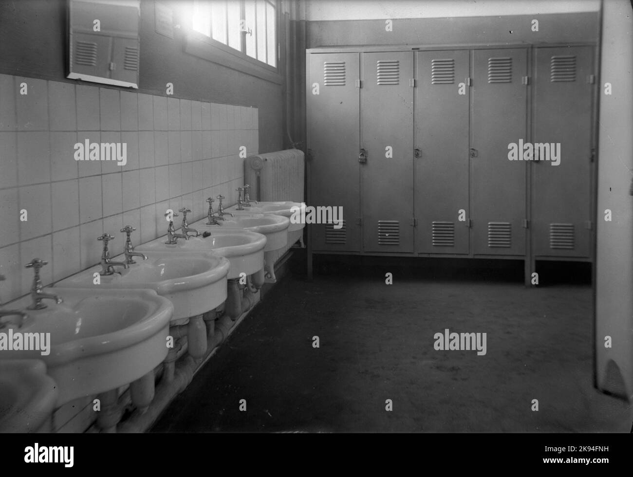 The wagon hall. Laundry room for staff Stock Photo - Alamy