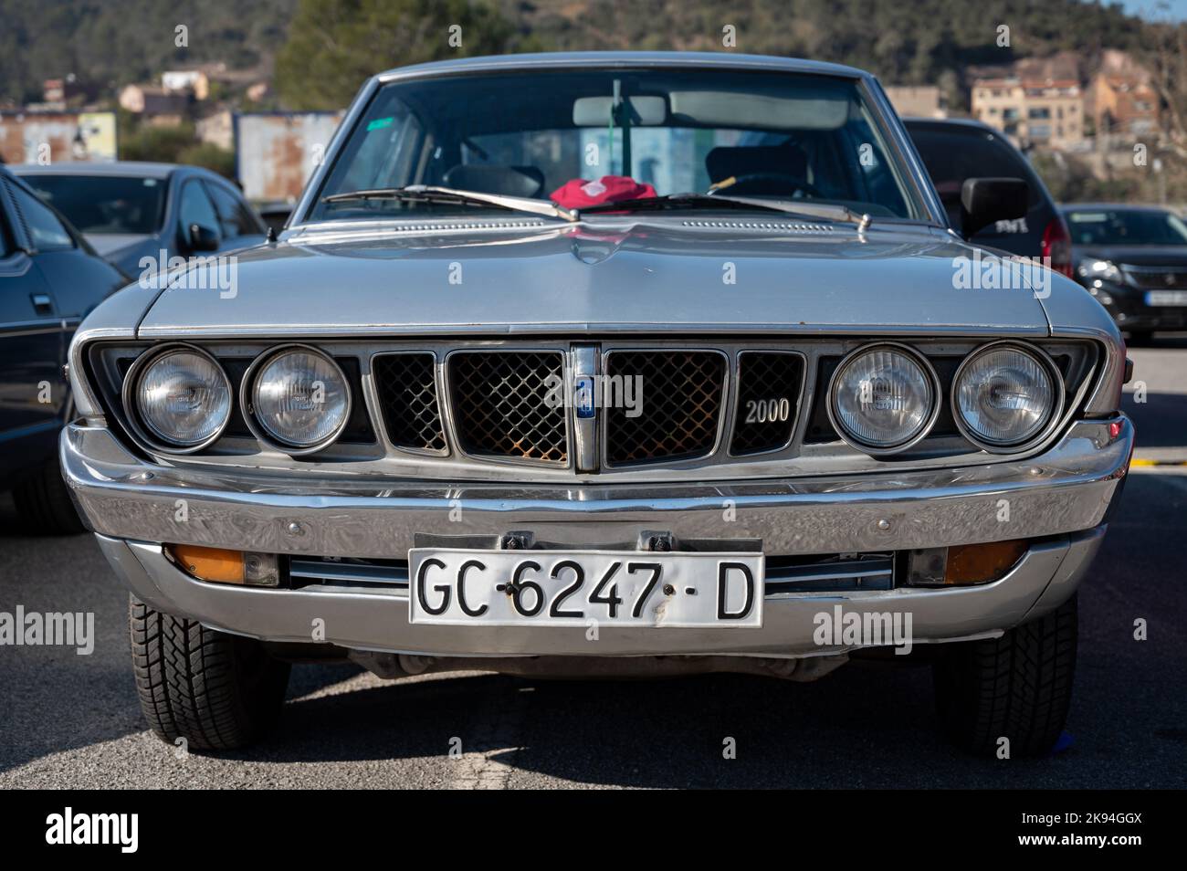 The old Japanese sports car Toyota Corona Mark 2 Stock Photo - Alamy