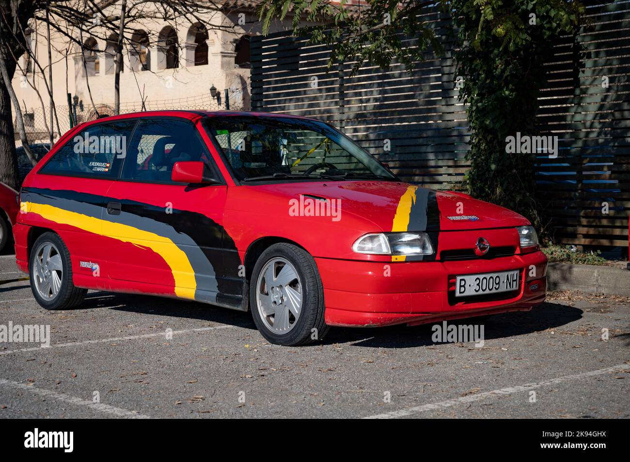 Old opel astra car hi-res stock photography and images - Alamy