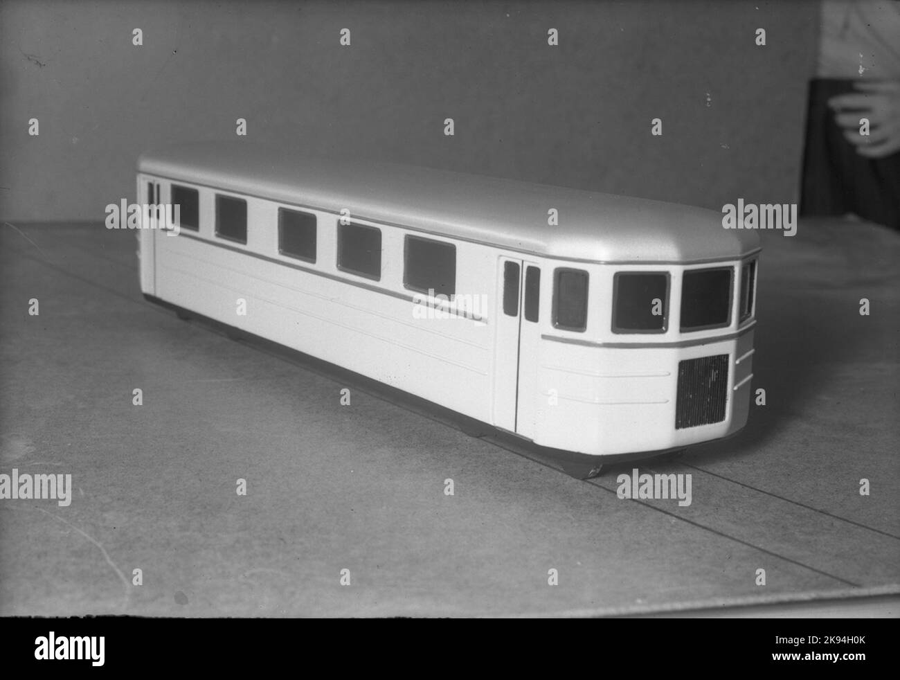 Rälsbuss, Model Asj SPVD 1435 Stock Photo - Alamy