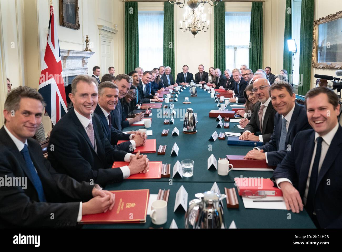 (left to right) Gavin Williamson, David TC Davies, Mark Harper, Mel ...