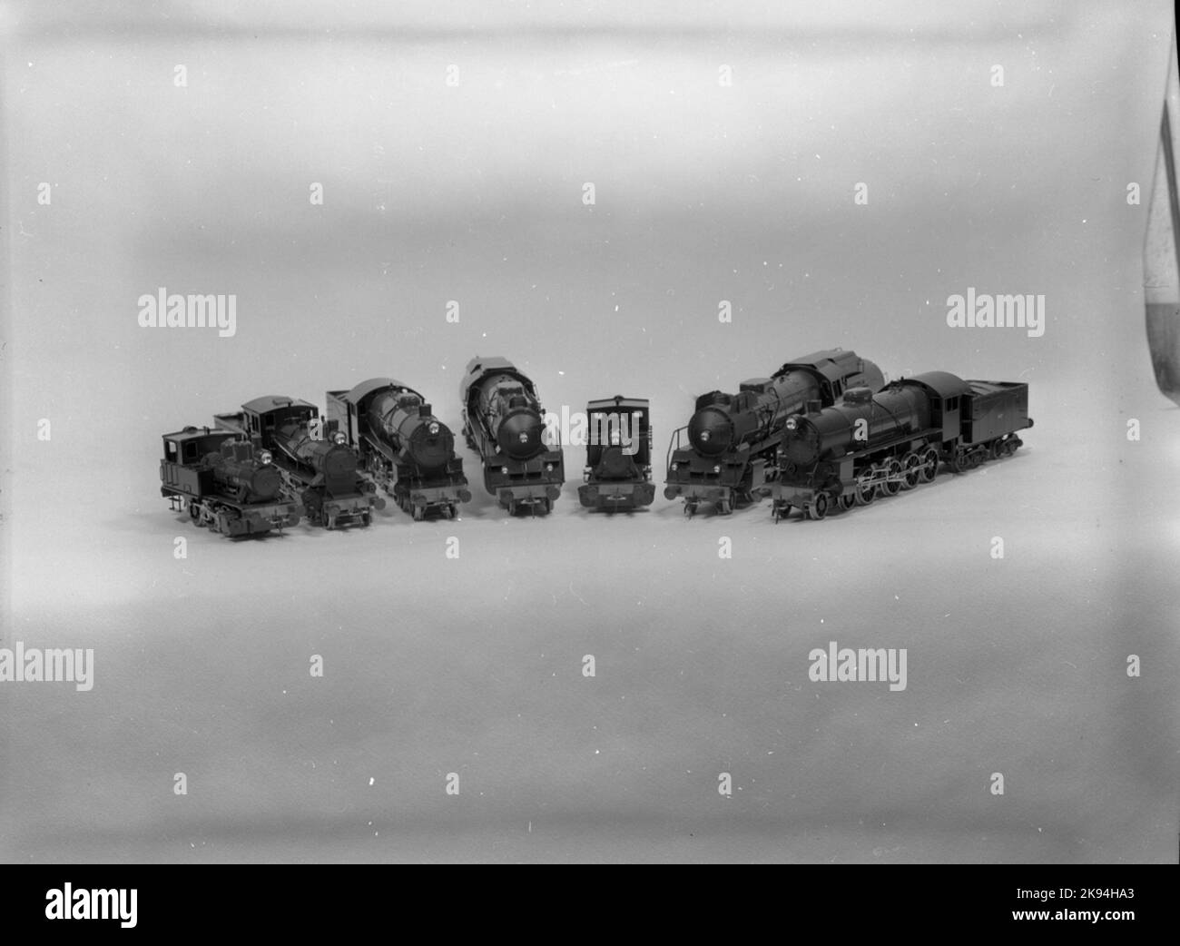 NSB LOK MODELS Scale 0 during manufacture Stock Photo - Alamy