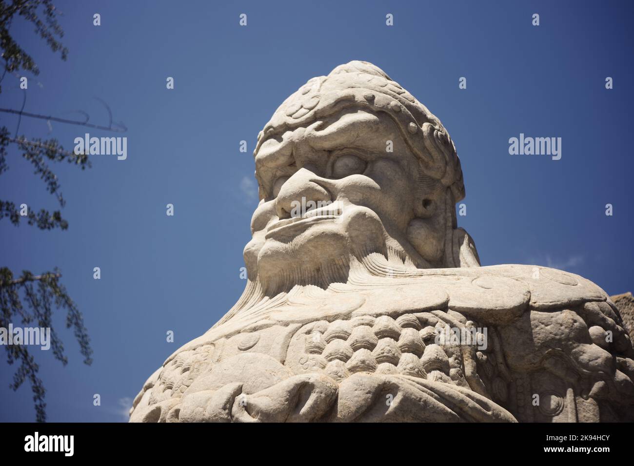 Chinese tombstone in the temple hi-res stock photography and images - Alamy