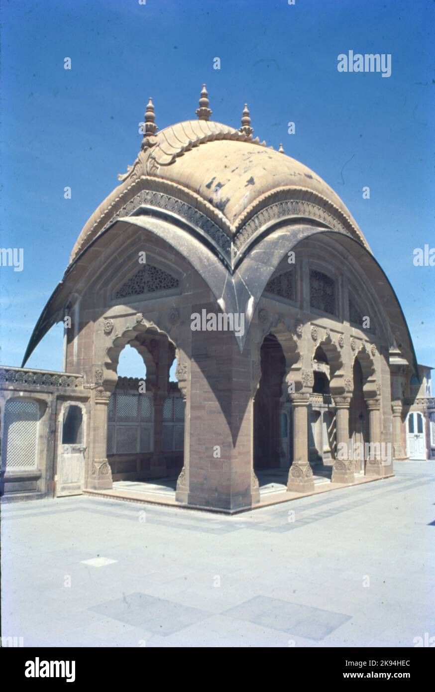 Canopy of Vijay Vilas Palace, Mandvi, Gujrat Stock Photo - Alamy