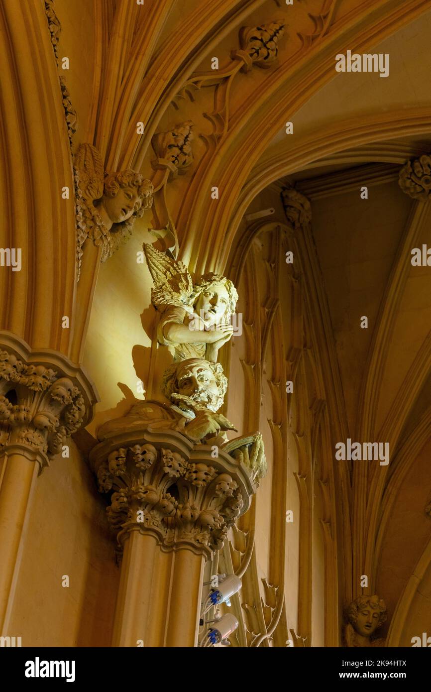 Ireland Eire Dublin Dame Street Dublin Castle Chapel Royal built 1814 ...