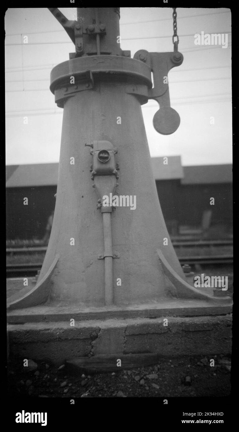 Detailing. Electrical installation on foundation Stock Photo - Alamy
