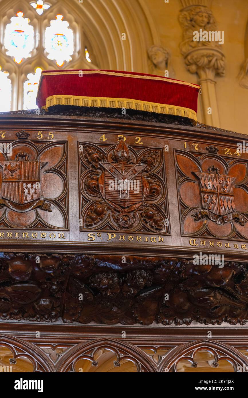 Ireland Eire Dublin Dame Street Dublin Castle Chapel Royal built 1814 ...