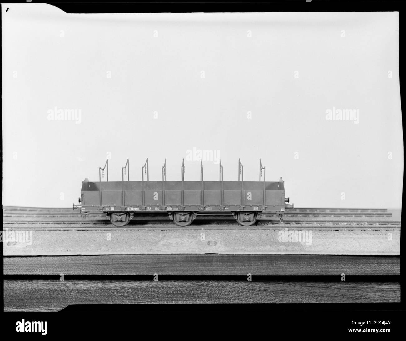 Open freight wagon Black and White Stock Photos & Images - Alamy