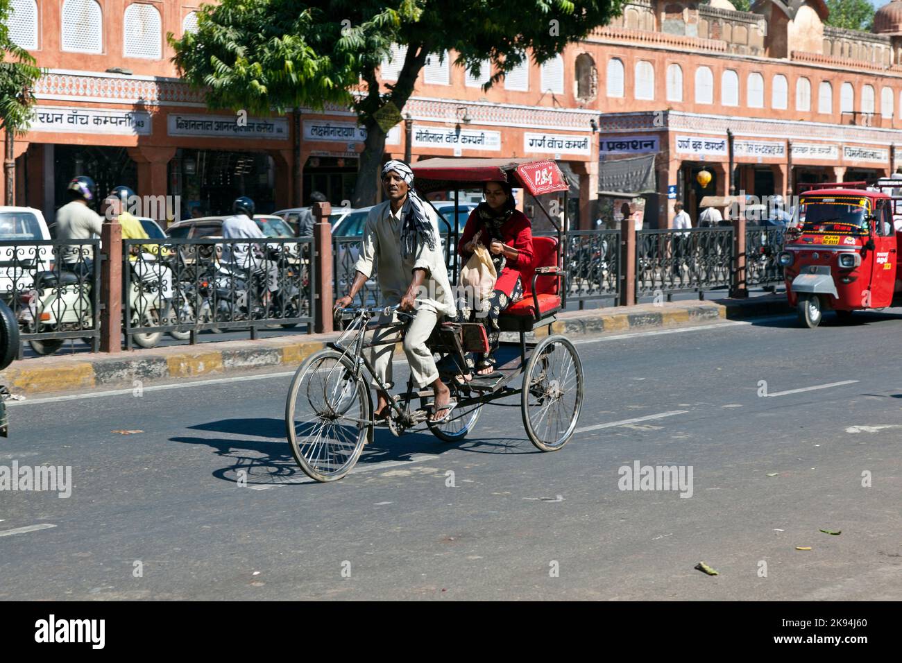Cargo rickshaws hi-res stock photography and images - Alamy