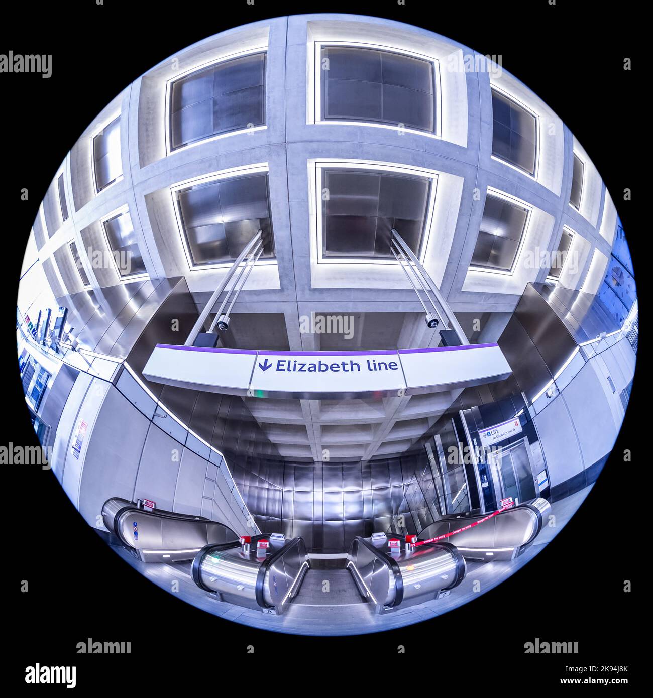 Farringdon - Elizabeth Line Station Stock Photo - Alamy