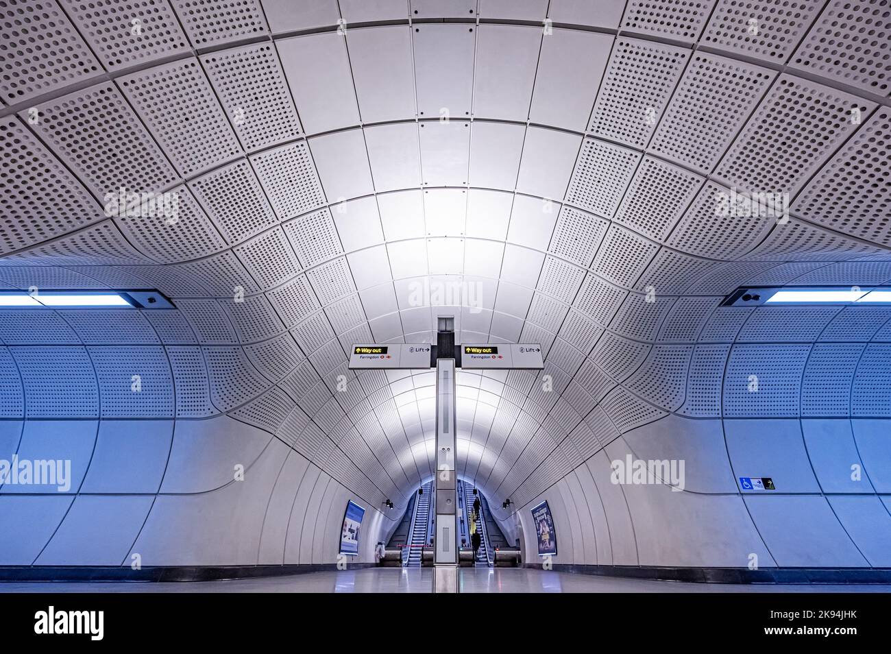 Farringdon - Elizabeth Line Station Stock Photo - Alamy