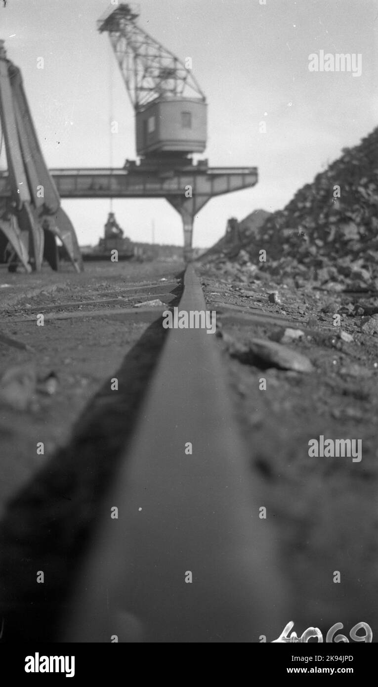 Wreath rail at port Stock Photo - Alamy