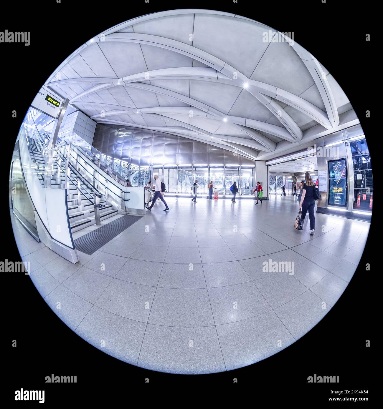 Farringdon - Elizabeth Line Station Stock Photo - Alamy