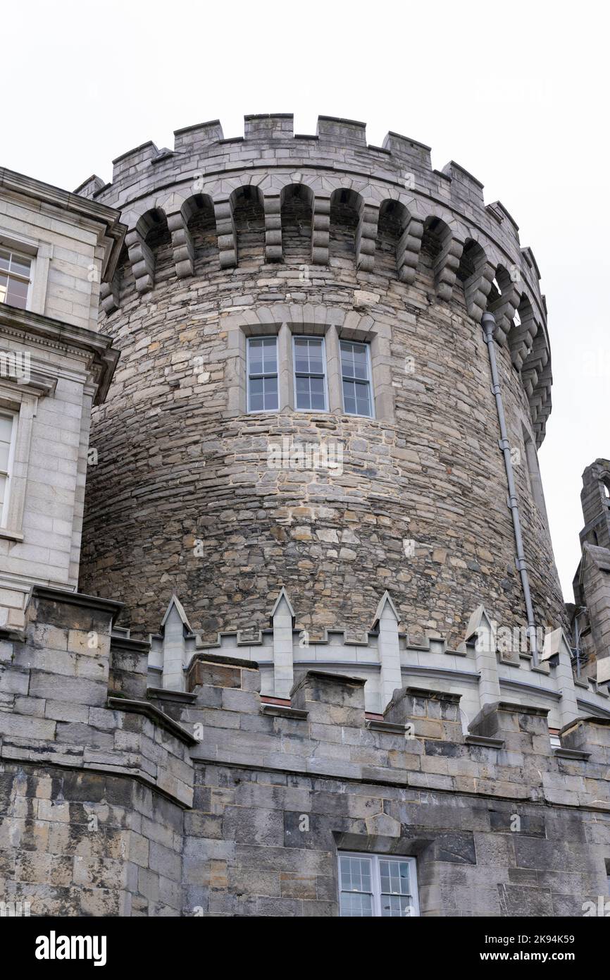 Ireland Eire Dublin Dublin Castle medieval Norman Record Tower Wardrobe ...