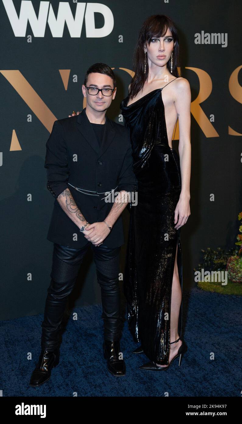 New York, United States. 25th Oct, 2022. Christian Siriano and Teddy ...