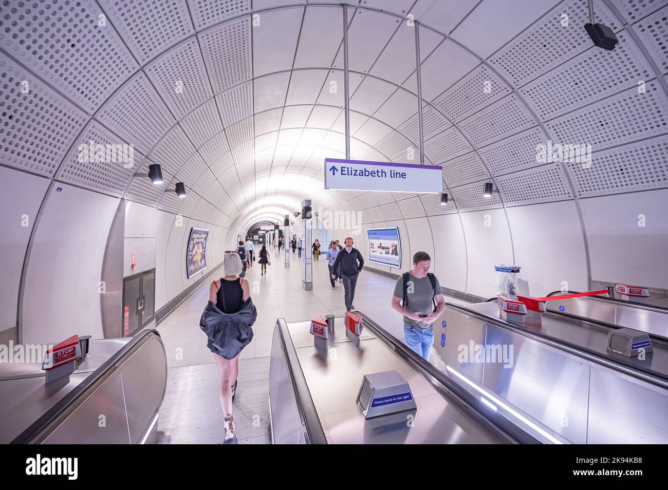 Farringdon - Elizabeth Line Station Stock Photo - Alamy