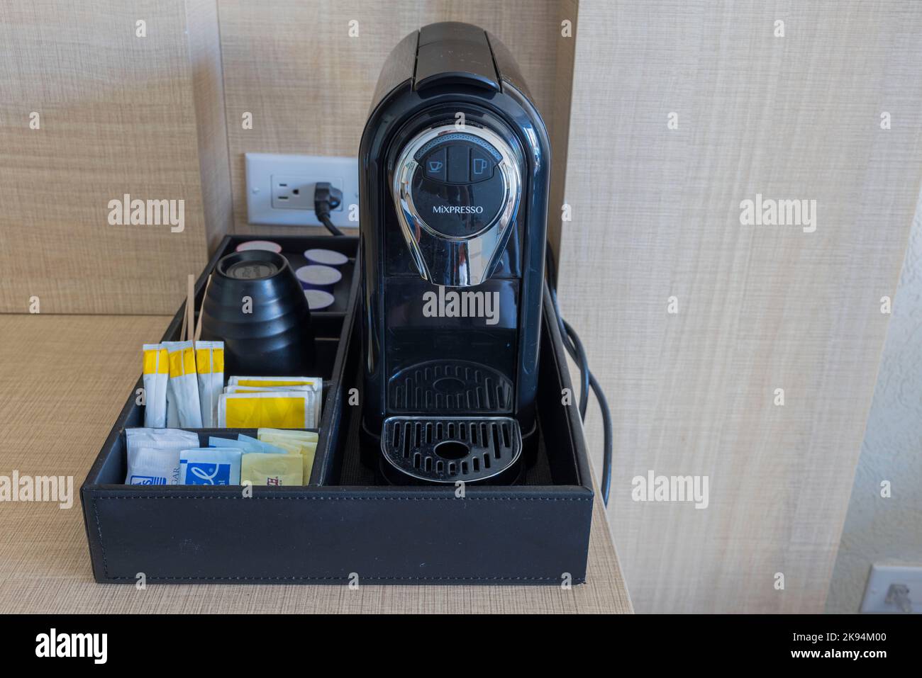 Hotel coffee machine hi-res stock photography and images - Alamy