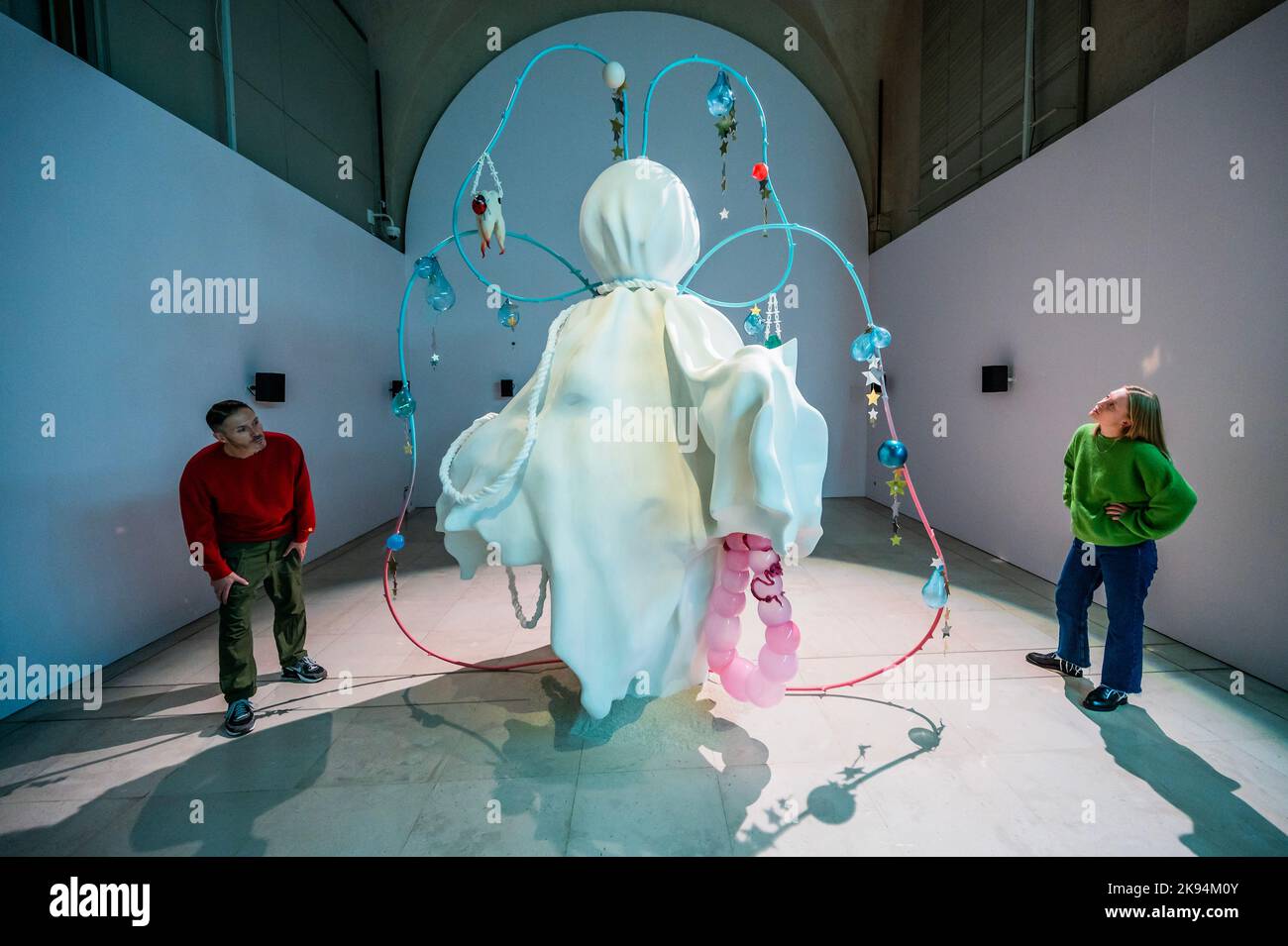 London, UK. 26th Oct, 2022. Tai Shani, The Neon Hieroglyph - The Horror ...