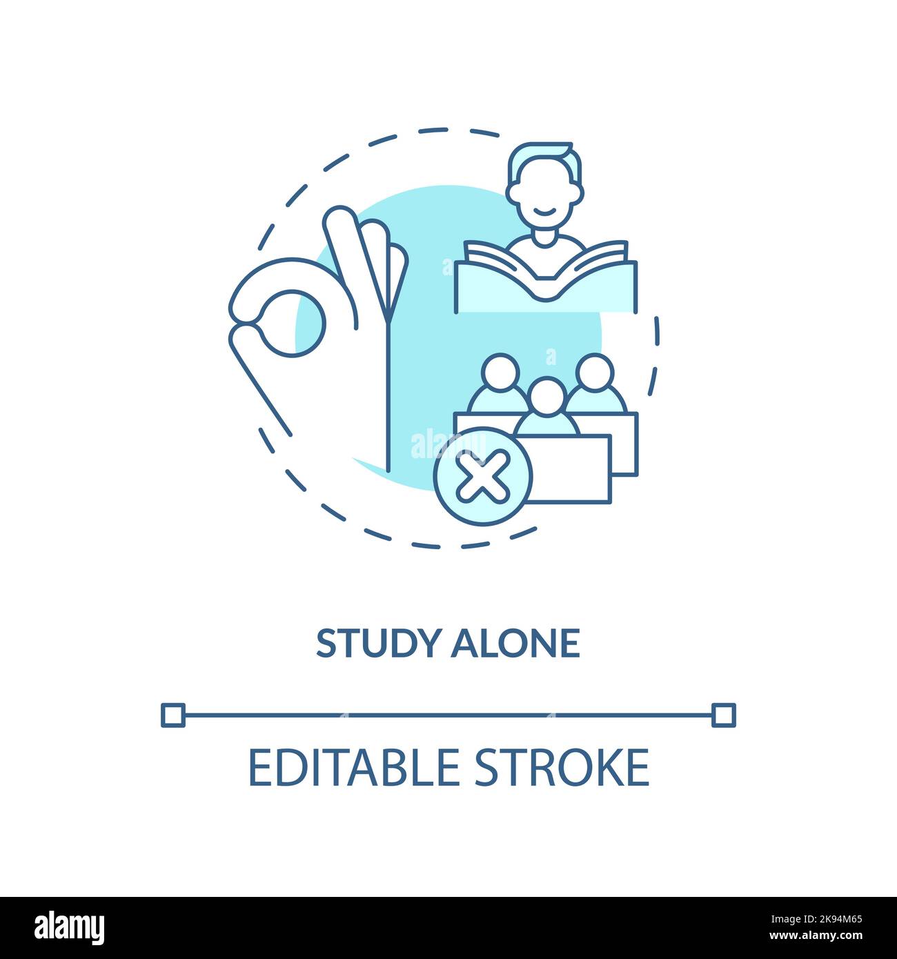 Productive studying Stock Vector Images - Alamy