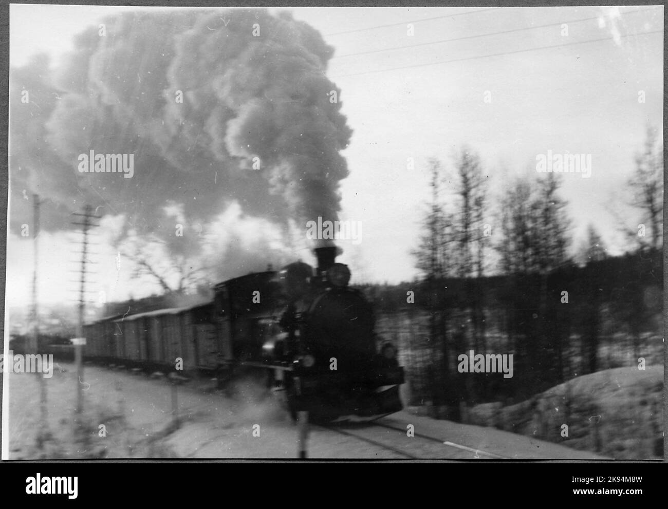 The State Railways, SJ GP 3117. On the line between Åtvidaberg and ...