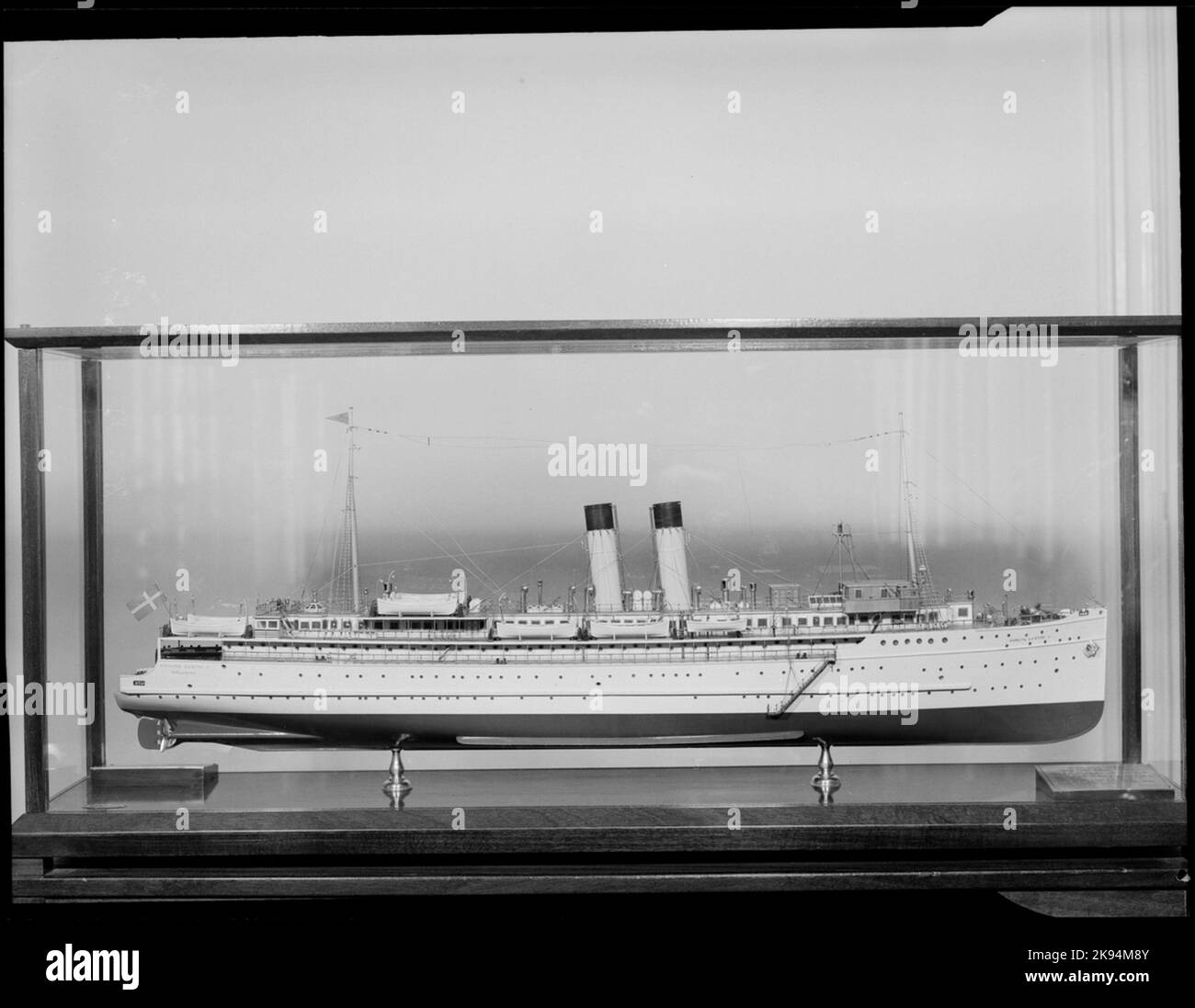 Model of the Gustav V. V Stock Photo - Alamy