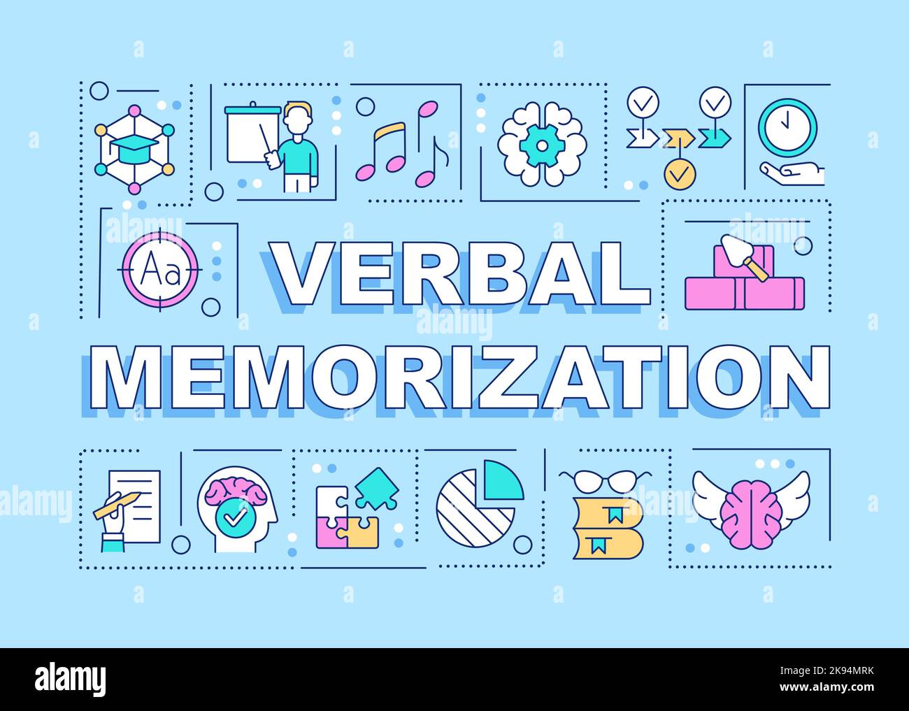 Memorising Stock Vector Images - Alamy
