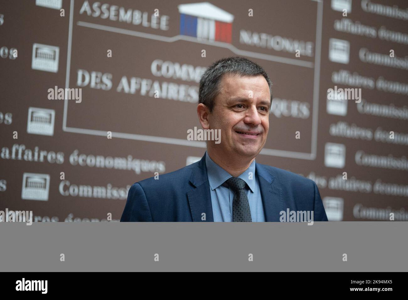 Paris, France October 26, 2022. Hearing of EDF CEO Luc Remont at the ...