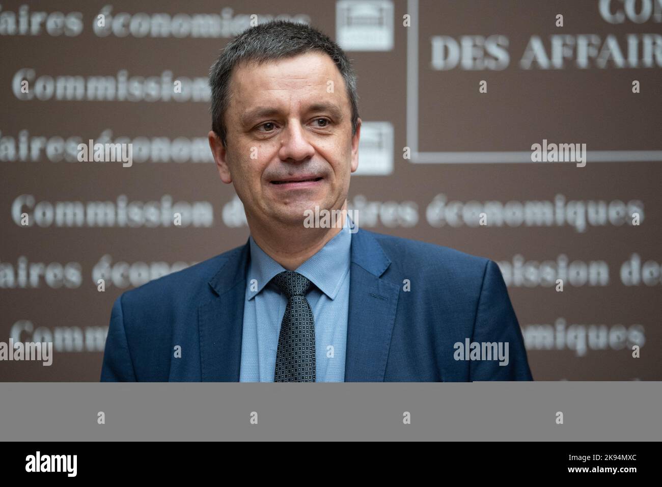 Paris, France October 26, 2022. Hearing of EDF CEO Luc Remont at the ...