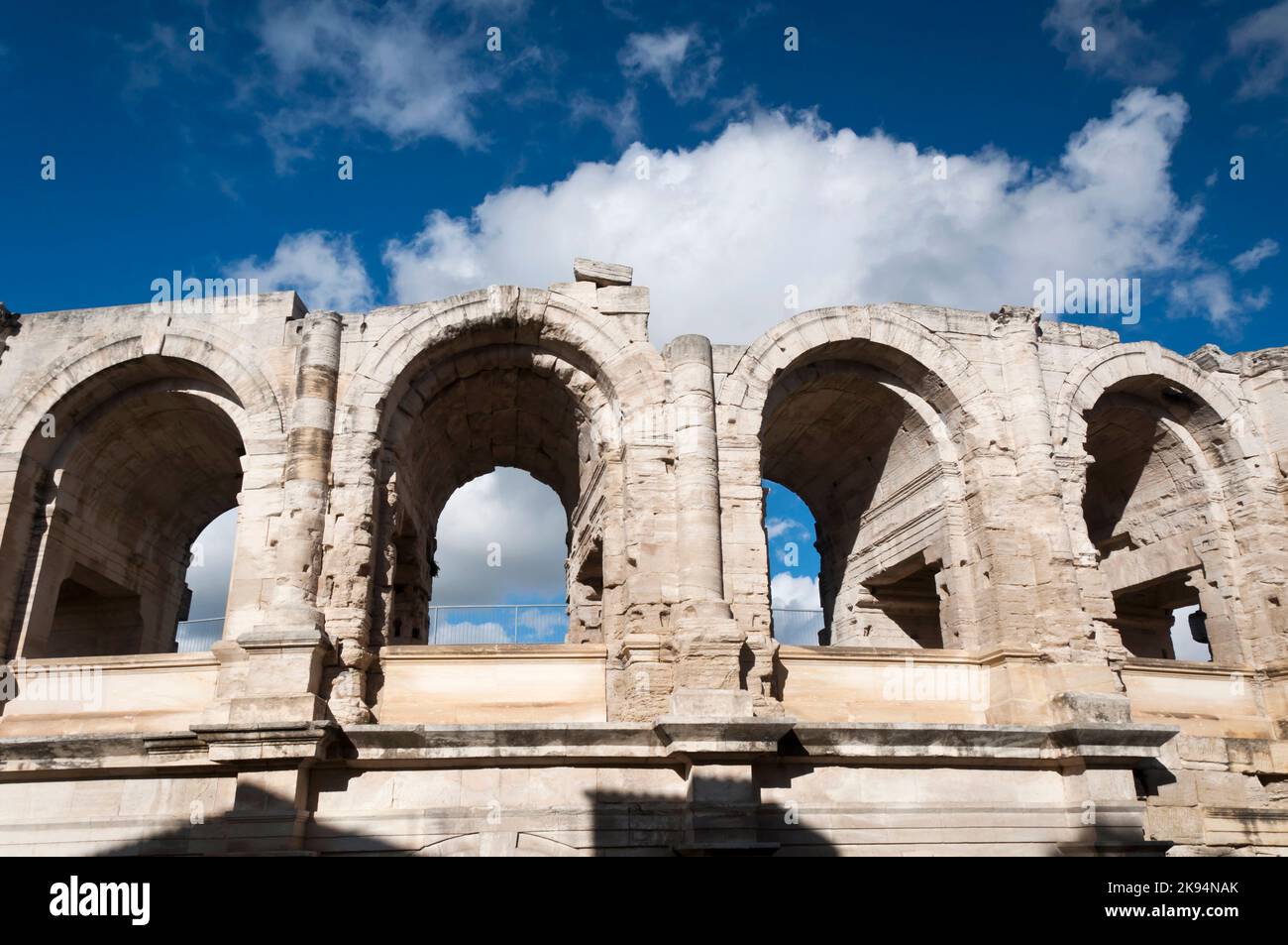 The roman amphitheatre in arles hi-res stock photography and images - Alamy