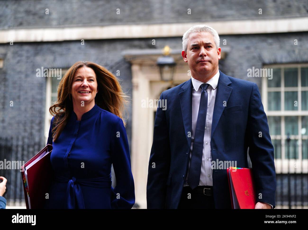 Education Secretary Gillian Keegan and Health Secretary, Steve Barclay ...
