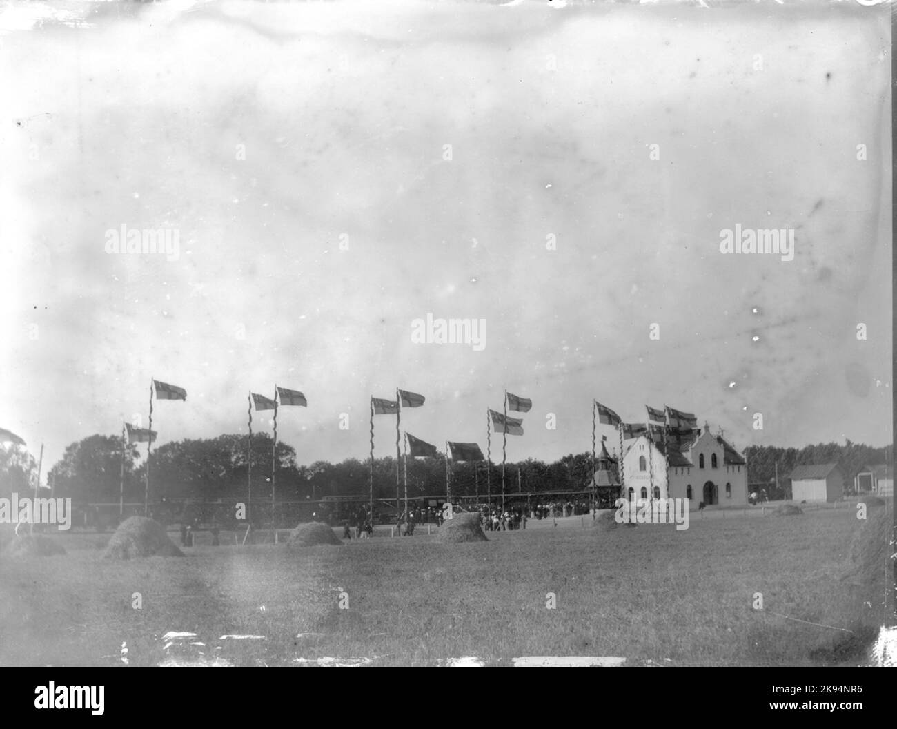 Oscar II came on July 15, 1900 in his royal carriage Stock Photo - Alamy