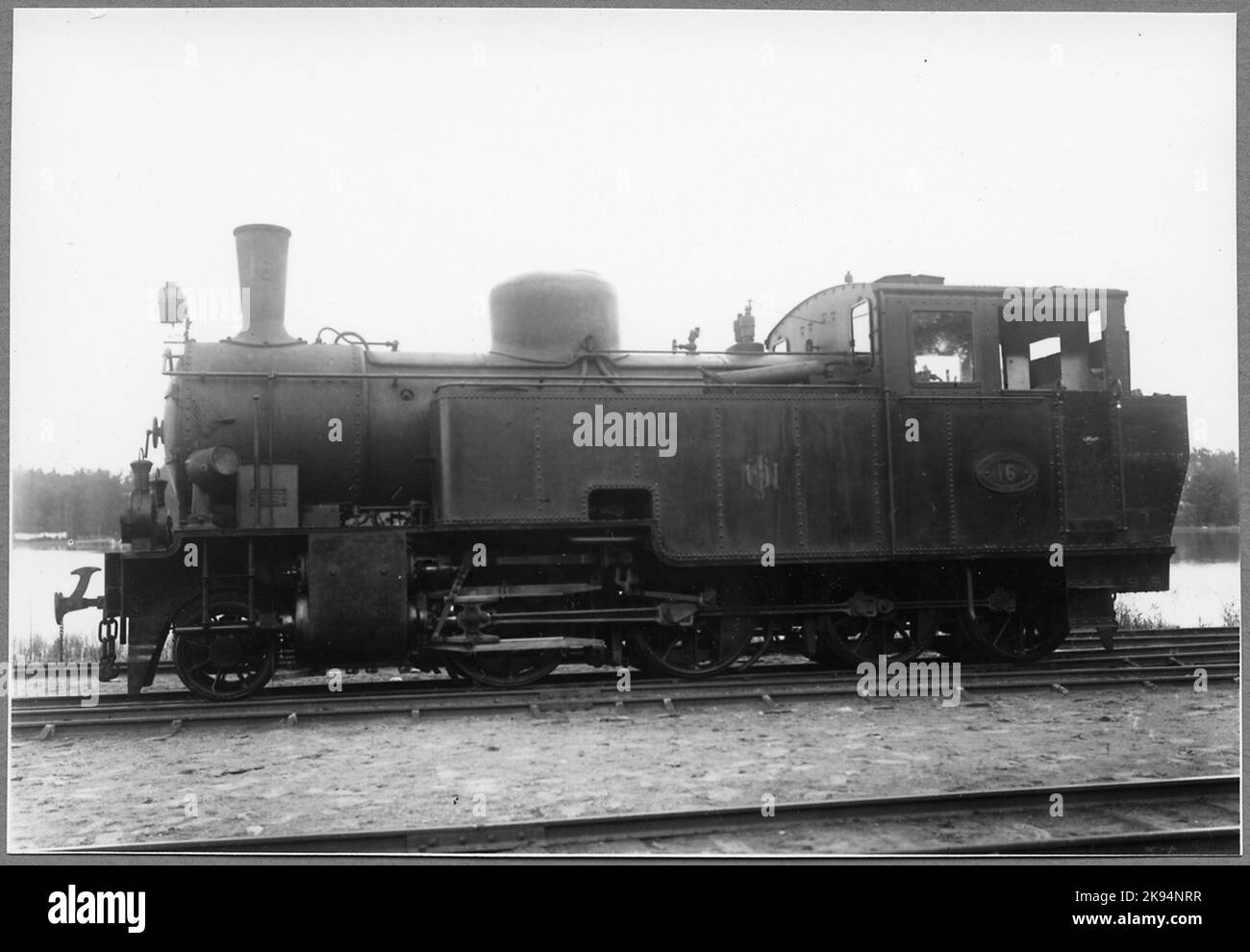 Steam locomotive, northern Östergötlands Railways, pleasure locomotive ...