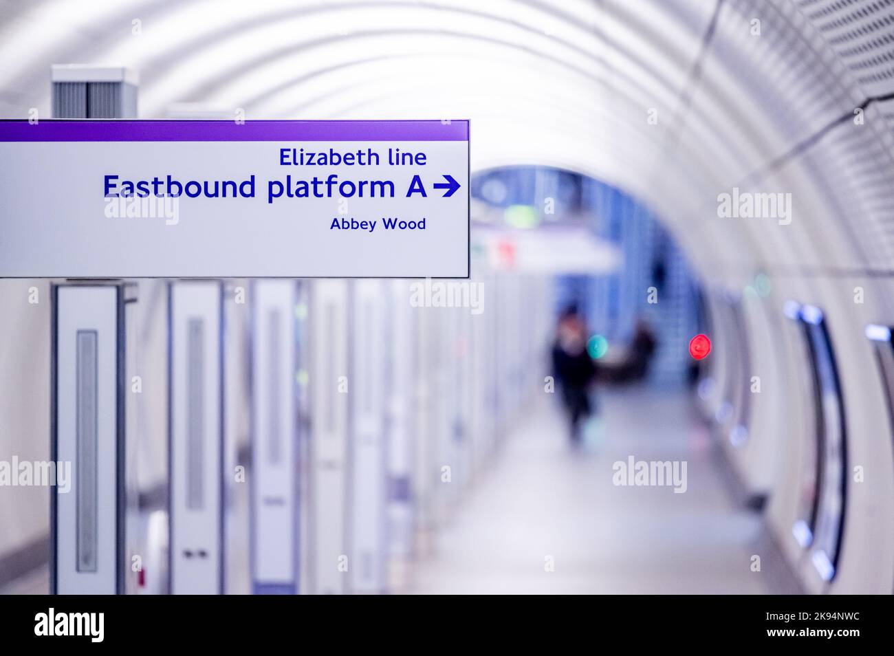 Liverpool Street Station - Elizabeth Line Station Stock Photo - Alamy
