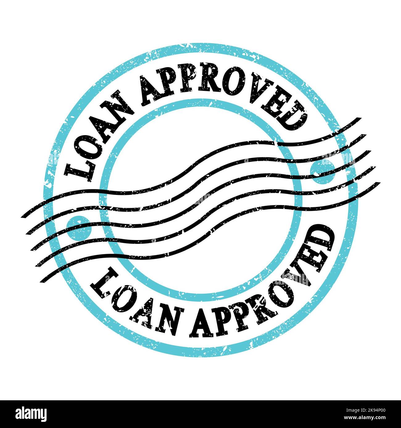 Loan approved stamp sign seal hi-res stock photography and images - Alamy