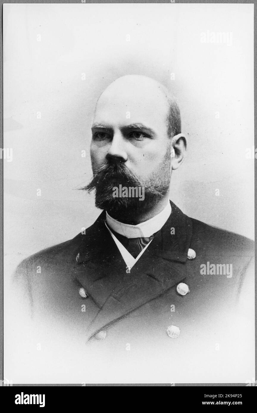 Station manager Rudolf Undén. State Railways, SJ Stock Photo - Alamy